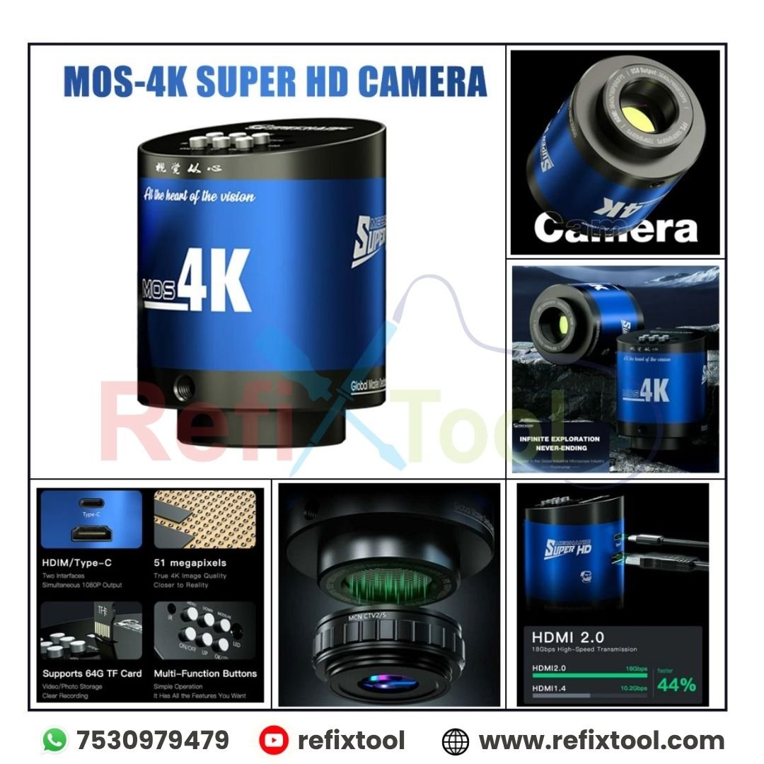 Mechanic MOS 4k Super HD Industrial Camera - RefixTool