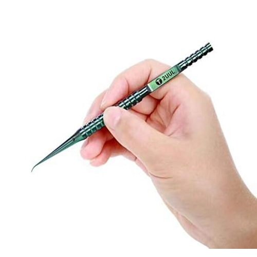 Titanium Alloy Ultra 2UUL Ti02 Angled Tweezer For Micro-Soldering ...