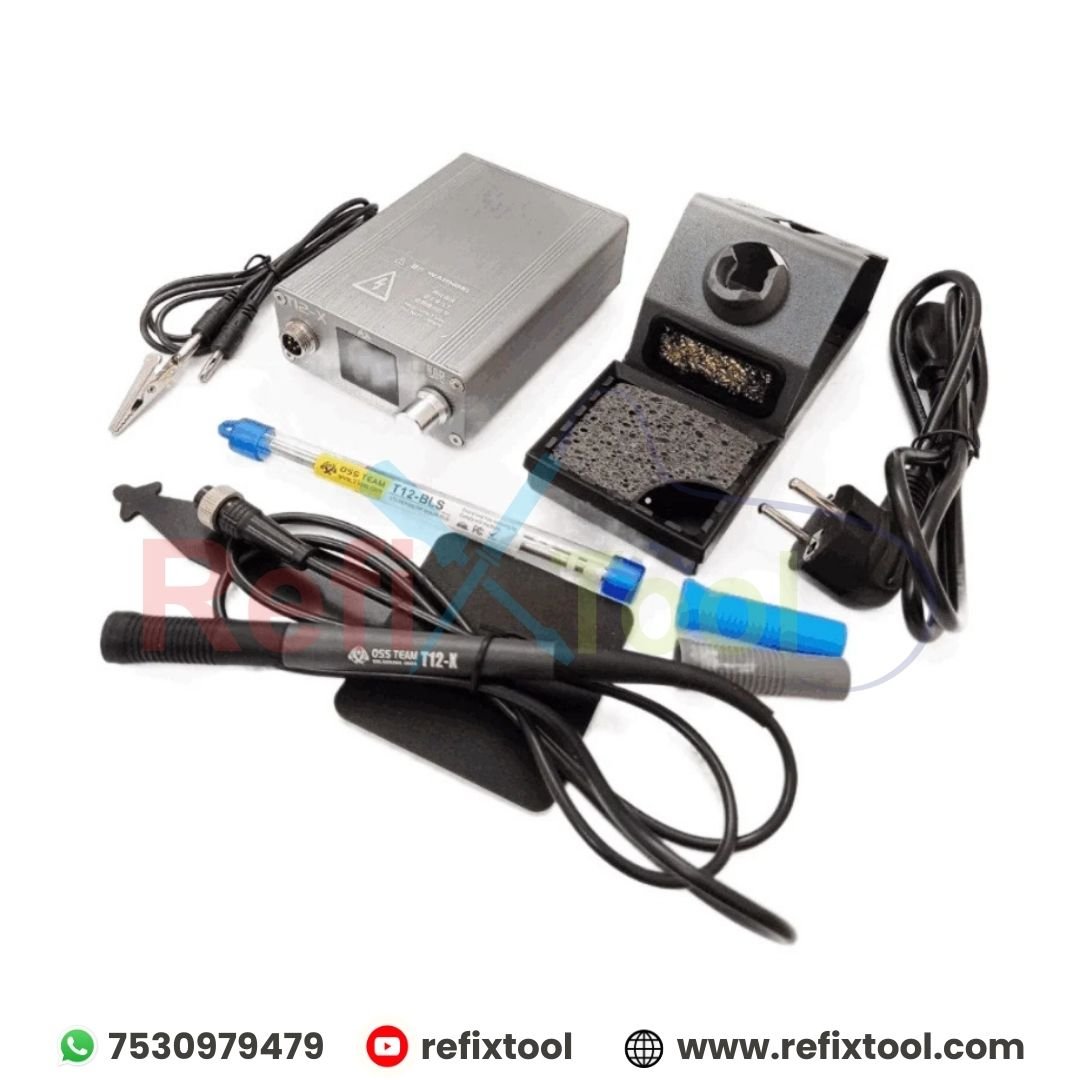 OSS T12X Plus 72W Digital Soldering Station - RefixTool
